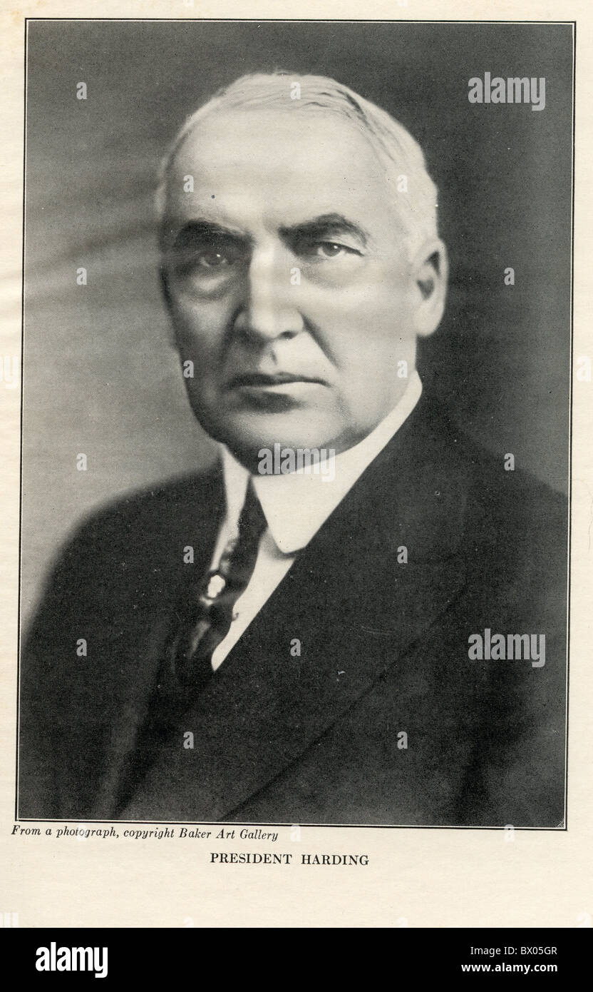 Warren Harding High Resolution Stock Photography and Images - Alamy