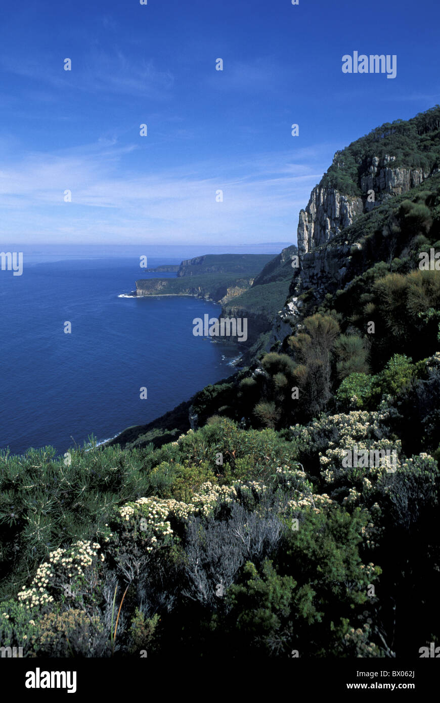 Australia Cape Raoul coast scenery landscape sea Tasman Peninsula ...