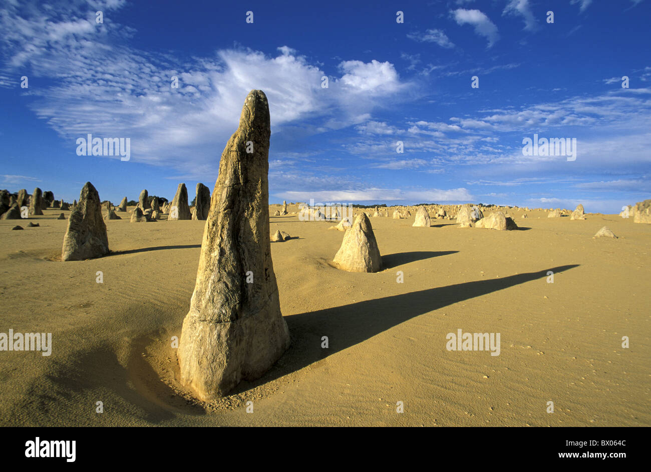 Australia cliff needles cliff towers Nambung national park national ...