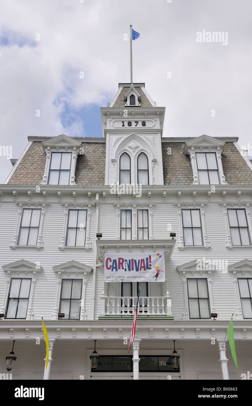 Goodspeed Opera House - East Haddam, Connecticut, USA Stock Photo - Alamy