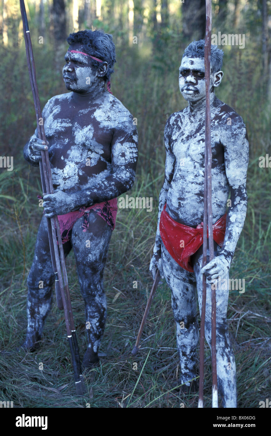 Aboriginal Aborigines arms Australia hunter Manyallaluk native no model ...