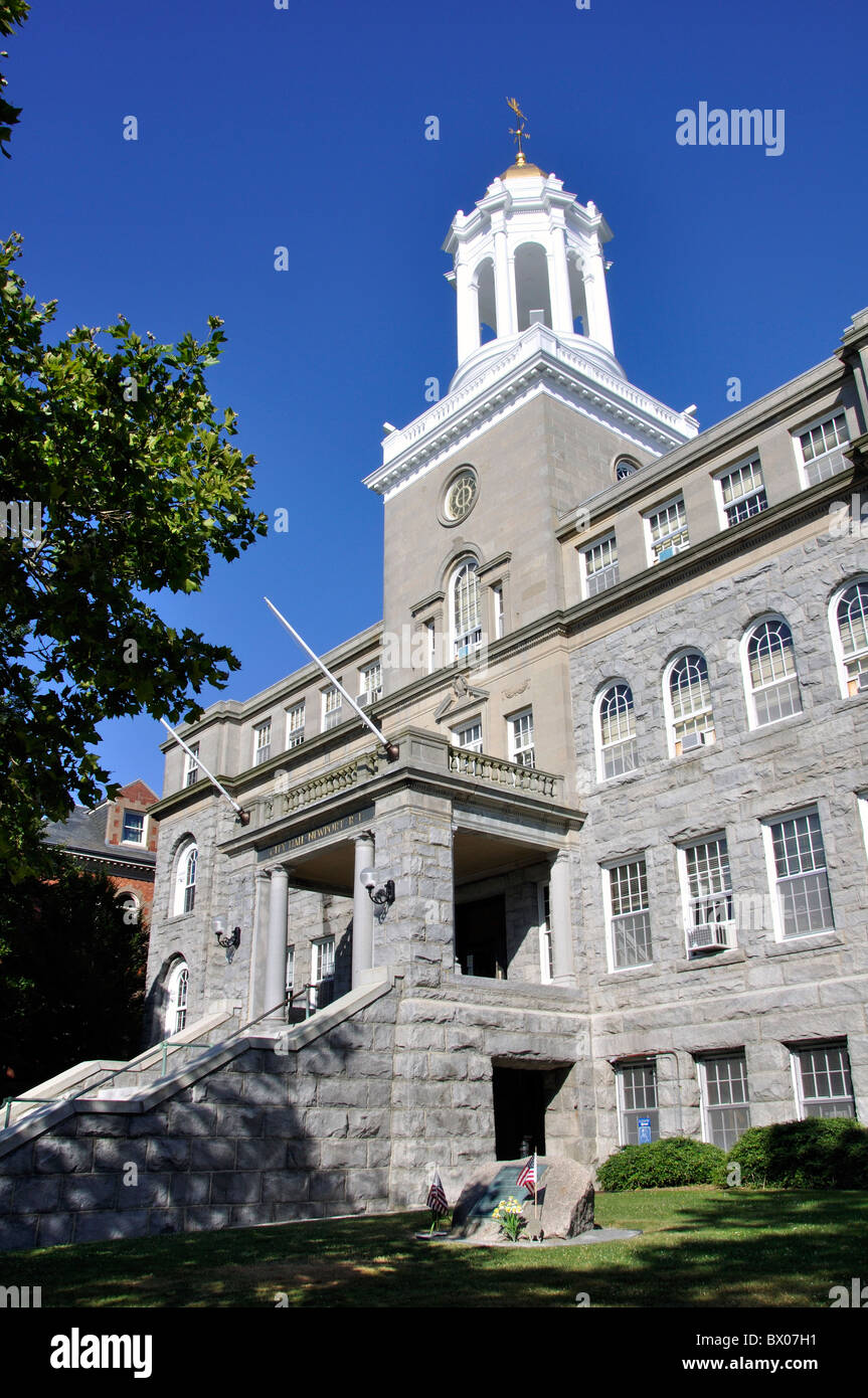 City Hall, Newport, Rhode Island, New England, USA Stock Photo - Alamy