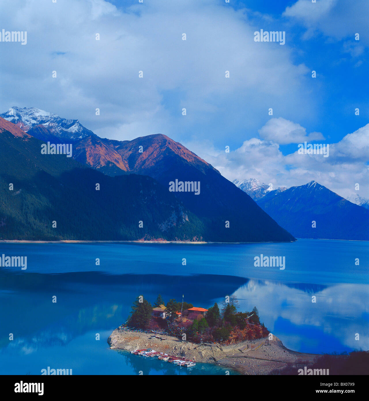 Basum Tso Lake, Nyingchi, Tibet, China Stock Photo - Alamy