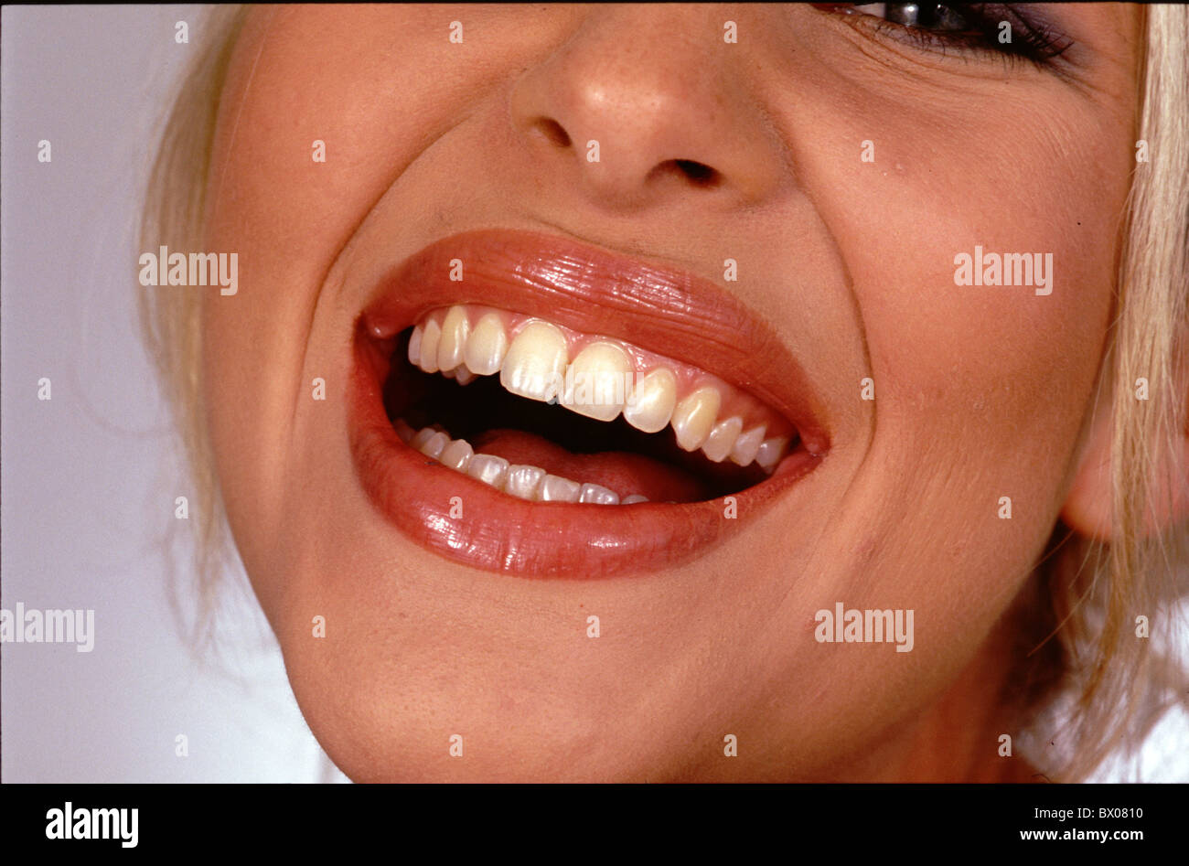 Beauty detail woman joy face laughter laugh lips mouth fun joke white ...