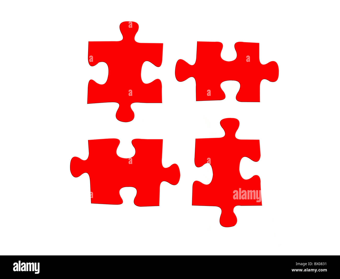 Jigsaw puzzle pieces background vector Cut Out Stock Images & Pictures ...
