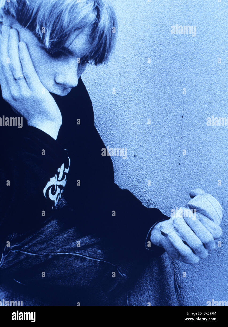 teenager youngsters produced apart alone hopelessly lonely loneliness ...