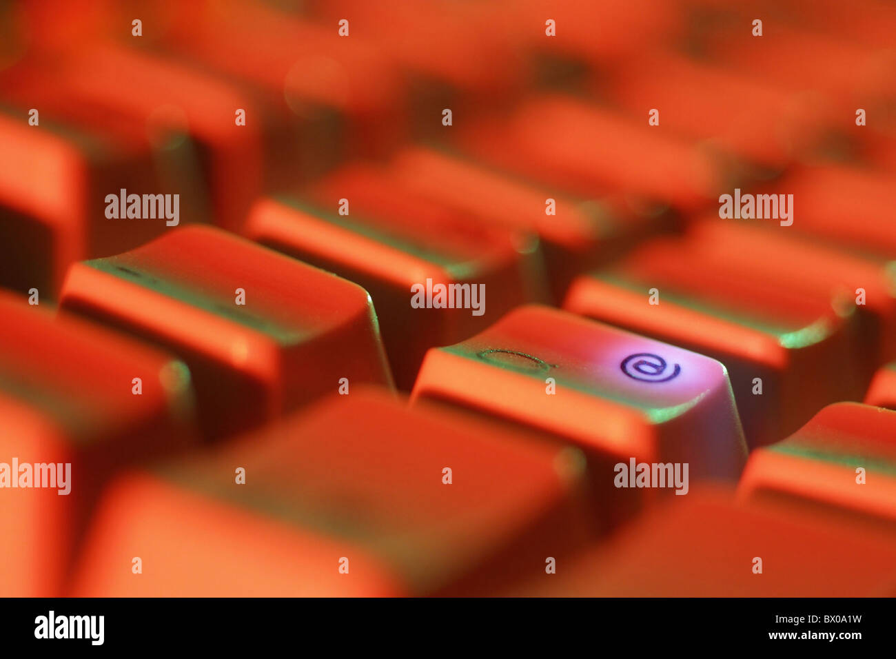 Mail Email 10634877 AT computer detail e EDP Internet red symbol ...