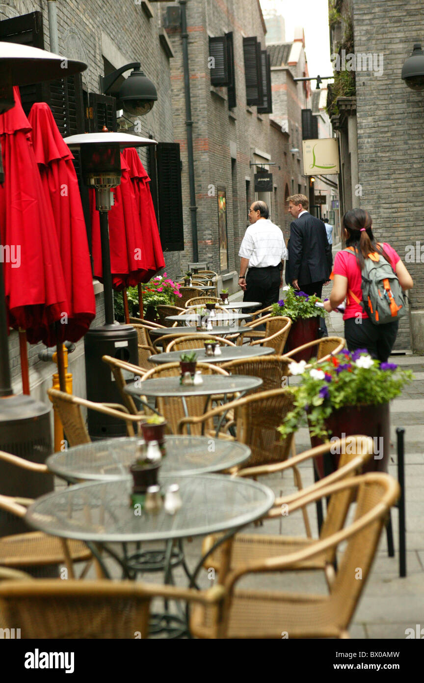 Shanghai traditional architecture, Xintiandi, Shanghai, China Stock ...