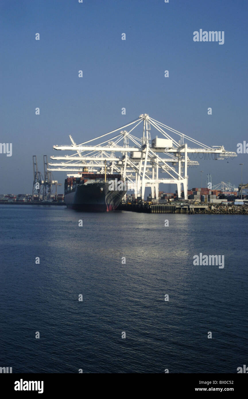 California California container terminal freight harbour harbour port ...