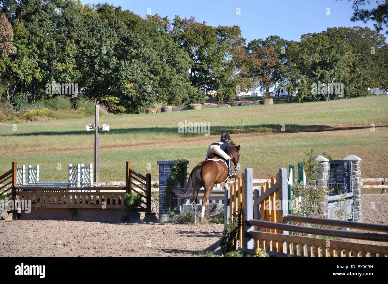 Equestrian competition among youth, Tyler, Texas, USA Stock Photo - Alamy