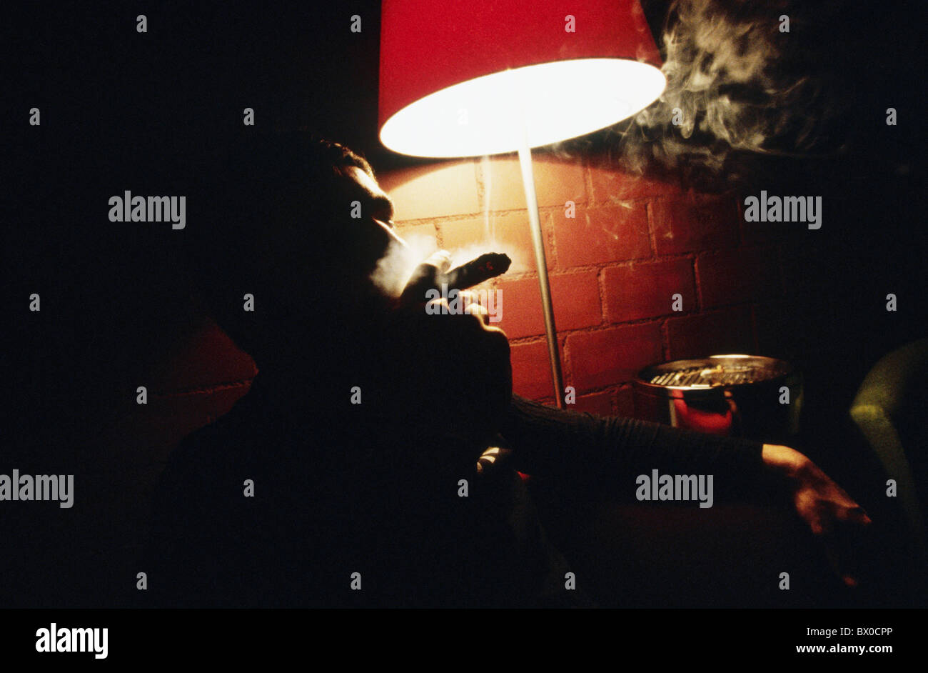 Smoking inside hi-res stock photography and images - Alamy