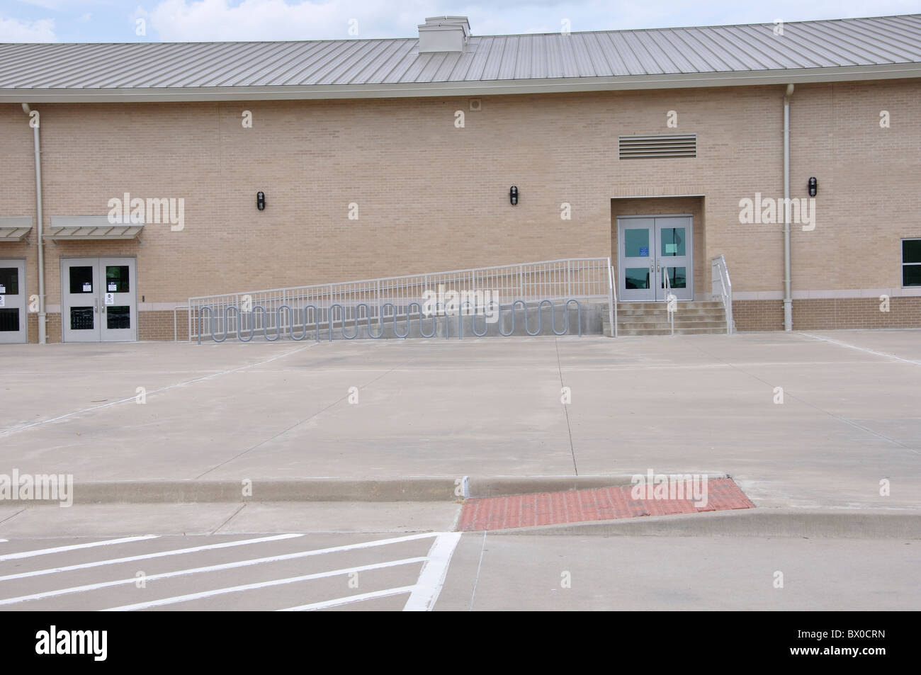 Disabled school ramp hi-res stock photography and images - Alamy