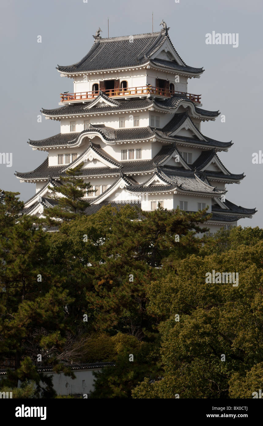 Hisamatsu Castle, also known as Iyo Castle, in Fukuyama, Japan, Friday ...
