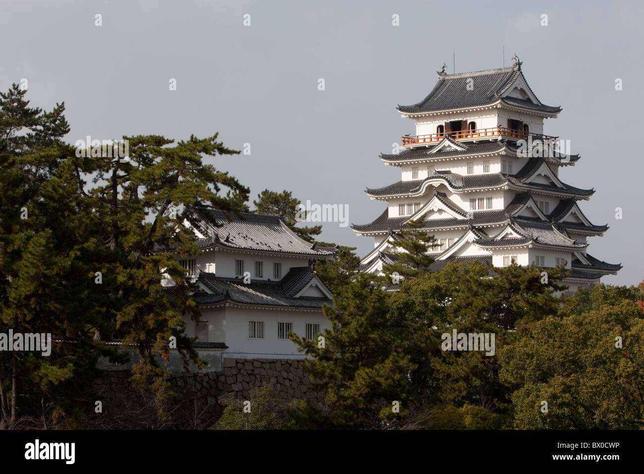 Hisamatsu Castle, also known as Iyo Castle, in Fukuyama, Japan, Friday ...