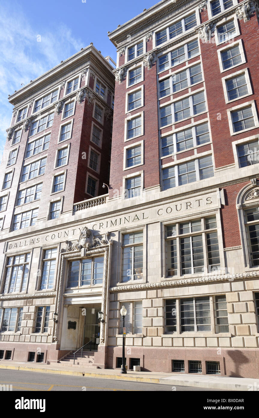 Dallas county criminal courts hi-res stock photography and images - Alamy