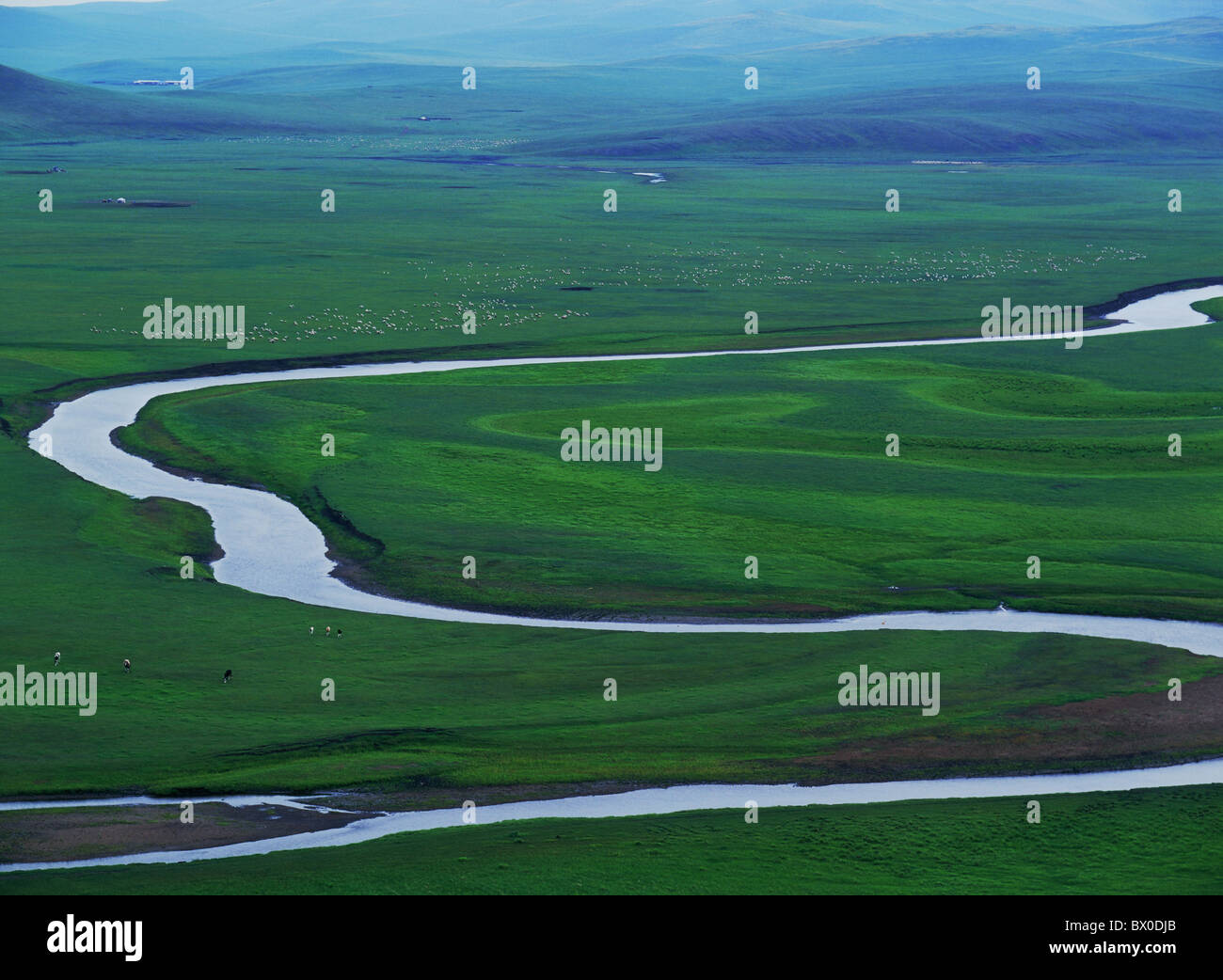 Mergel River, Old Barag Banner, Hulunbuir, Inner Mongolia Autonomous ...