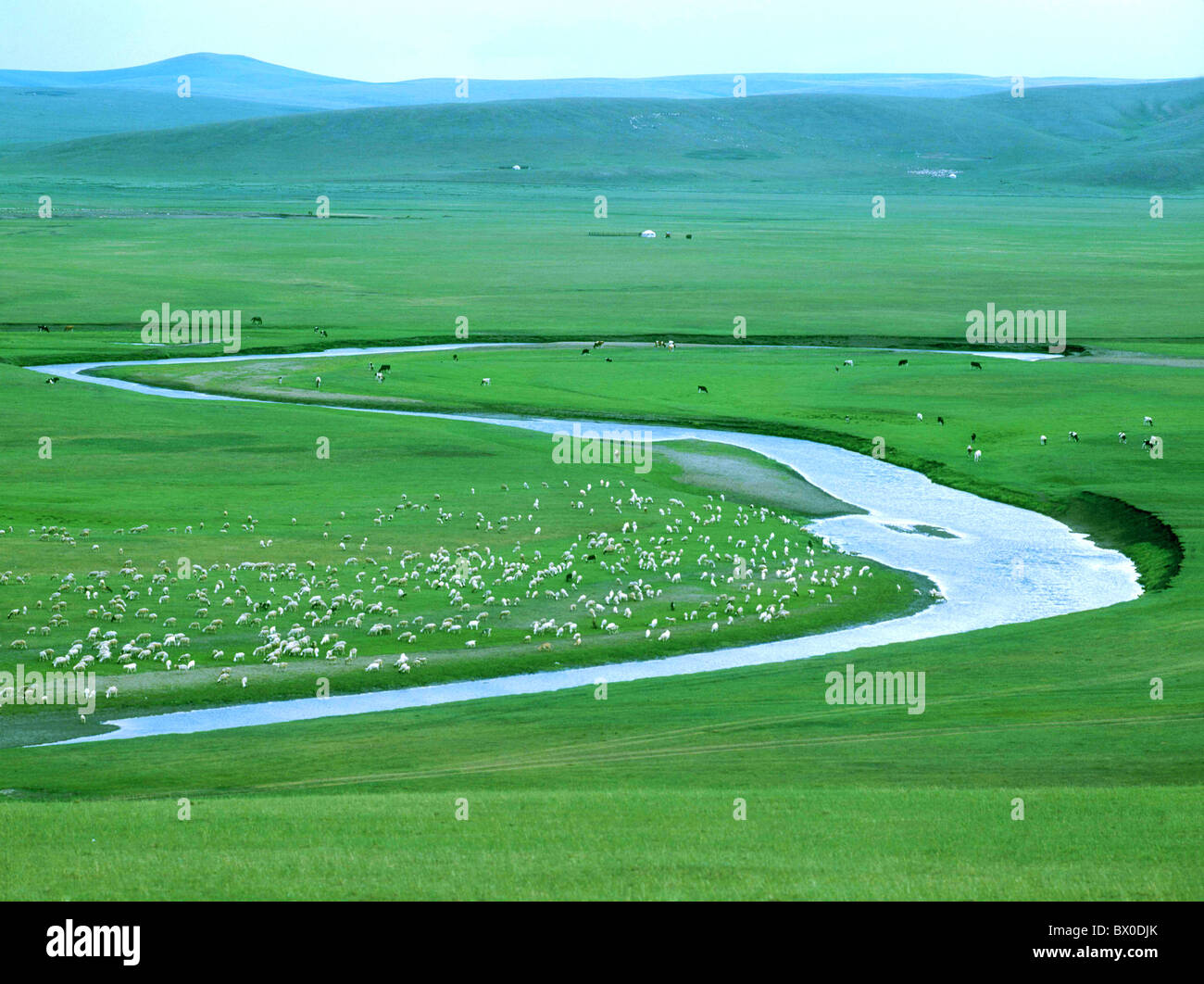 Mergel River, Old Barag Banner, Hulunbuir, Inner Mongolia Autonomous ...