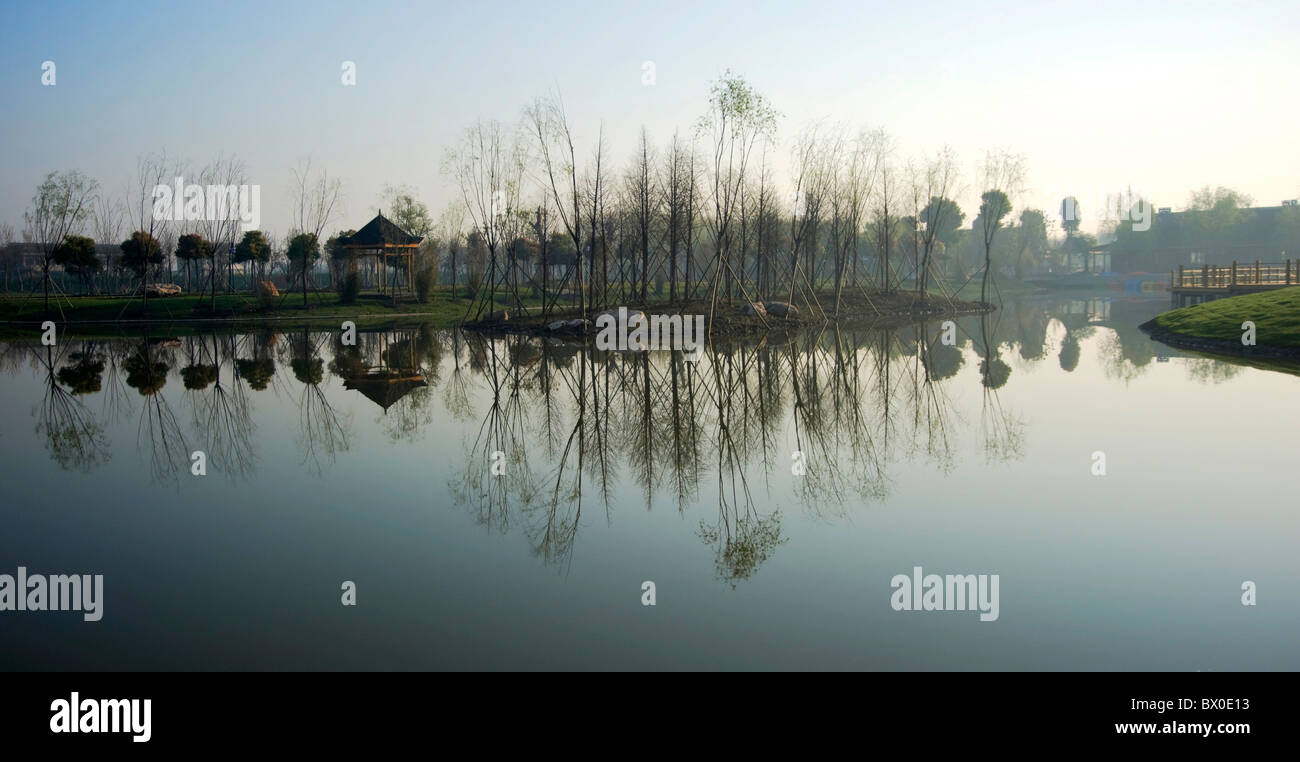 Qiyuan Park, Taicang, Jiangsu Province, China Stock Photo - Alamy