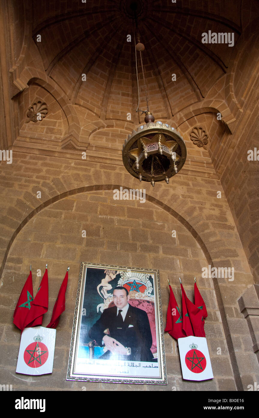 Africa, Morocco, Casablanca. Mahakma Law Courts (aka Mahakma du Pacha ...
