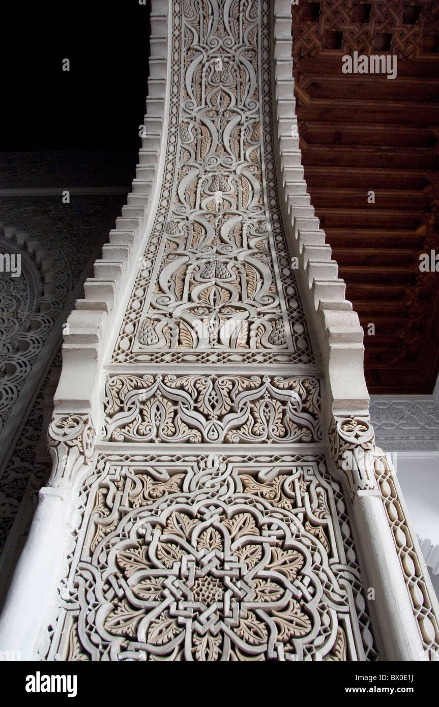 Africa, Morocco, Casablanca. Mahakma Law Courts (aka Mahakma du Pacha ...