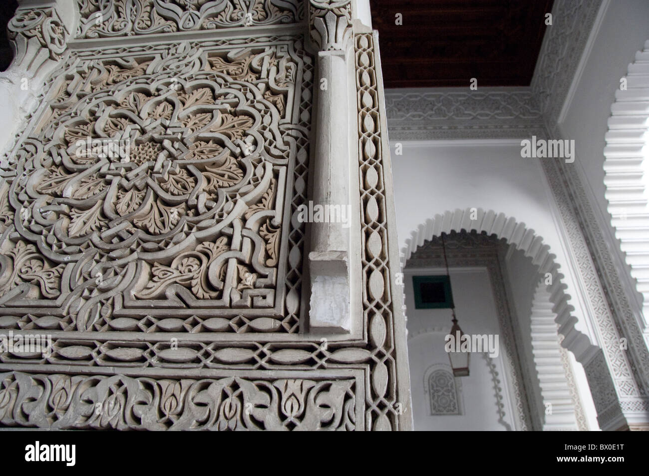 Africa, Morocco, Casablanca. Mahakma Law Courts (aka Mahakma du Pacha ...