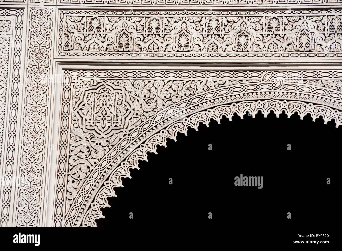 Africa, Morocco, Casablanca. Mahakma Law Courts (aka Mahakma du Pacha ...