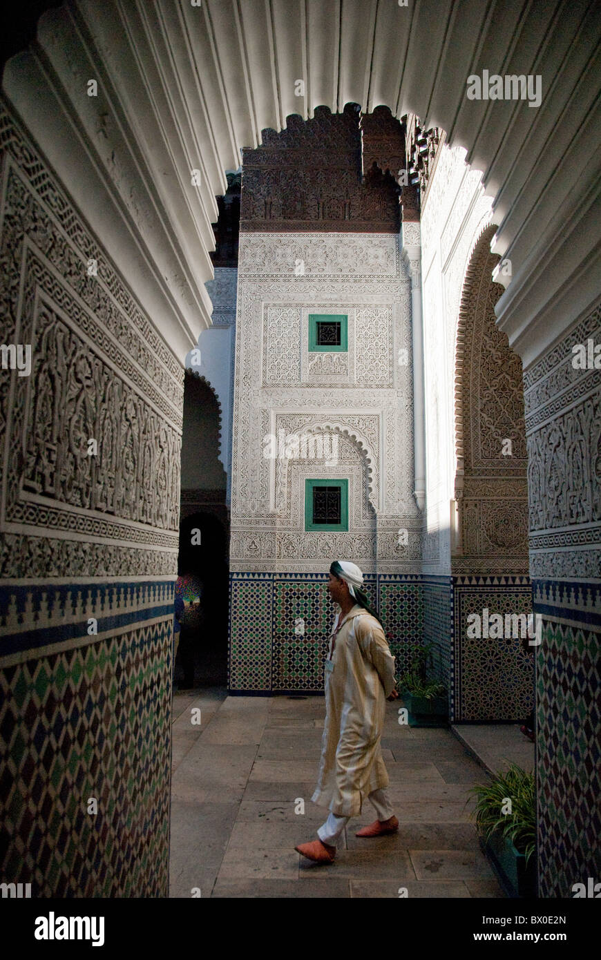 Africa, Morocco, Casablanca. Mahakma Law Courts (aka Mahakma du Pacha ...