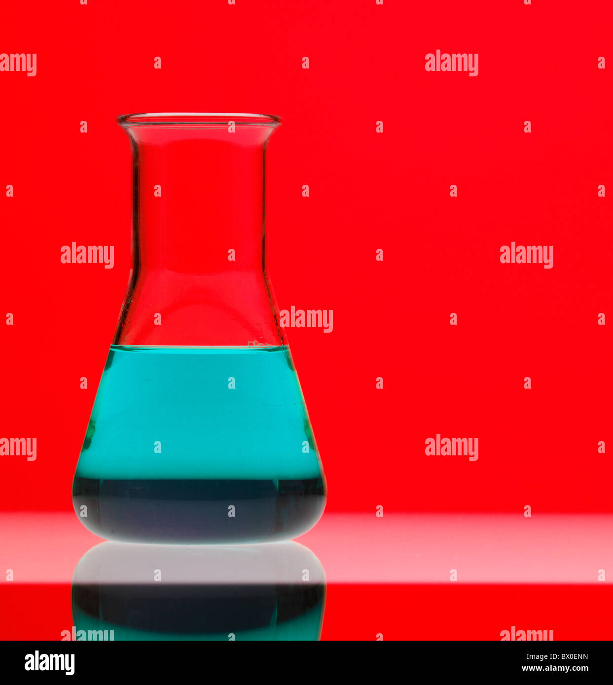 Chemical laboratory glassware equipment Stock Photo - Alamy