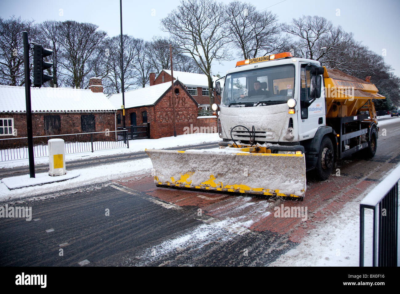 Road gritter hi-res stock photography and images - Alamy