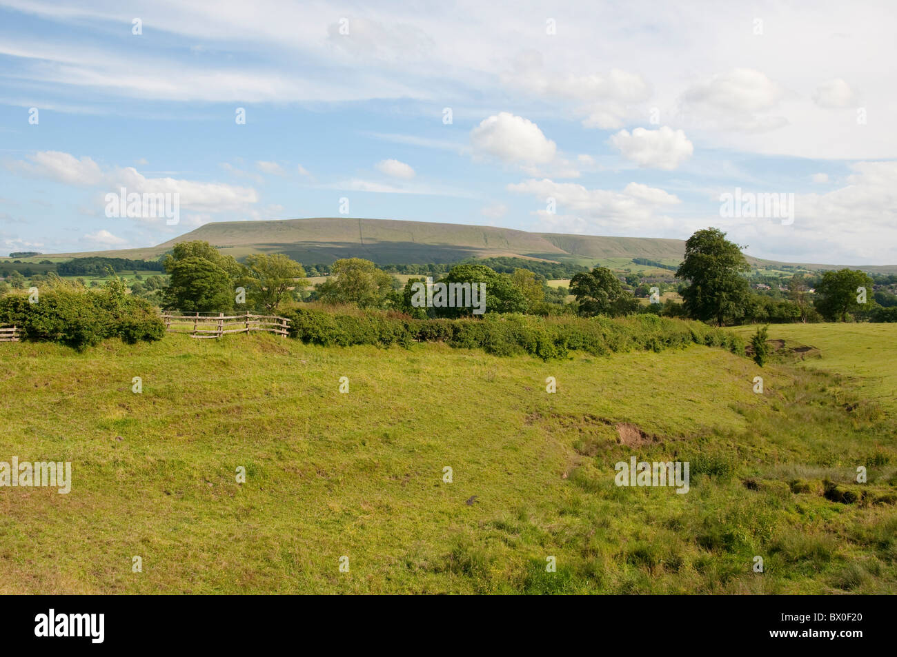 Pendle Hill area in Lancashire in Northern England Stock Photo - Alamy