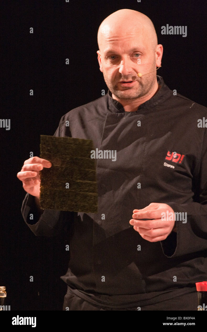 Chef Stephen Newman from Edinburgh's Yo!Sushi gives a masterclass in ...