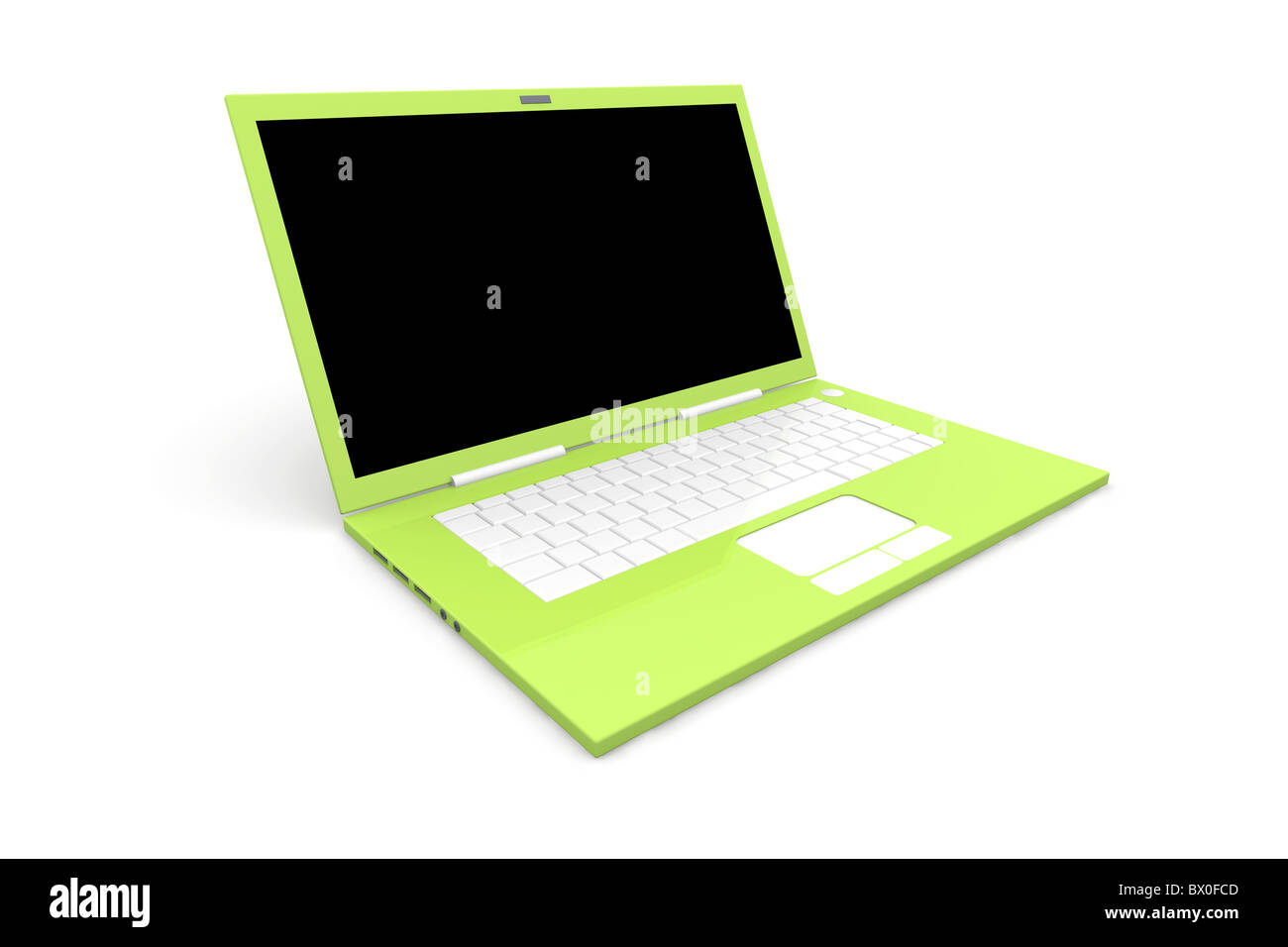3d render laptop computer Cut Out Stock Images & Pictures - Alamy