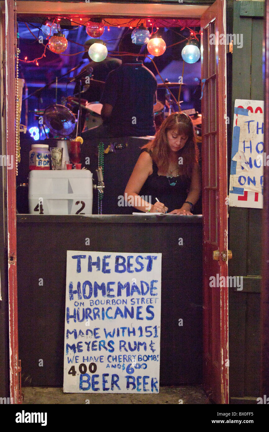 Bourbon Street in New Orleans, Louisiana's French Quarter is home to ...