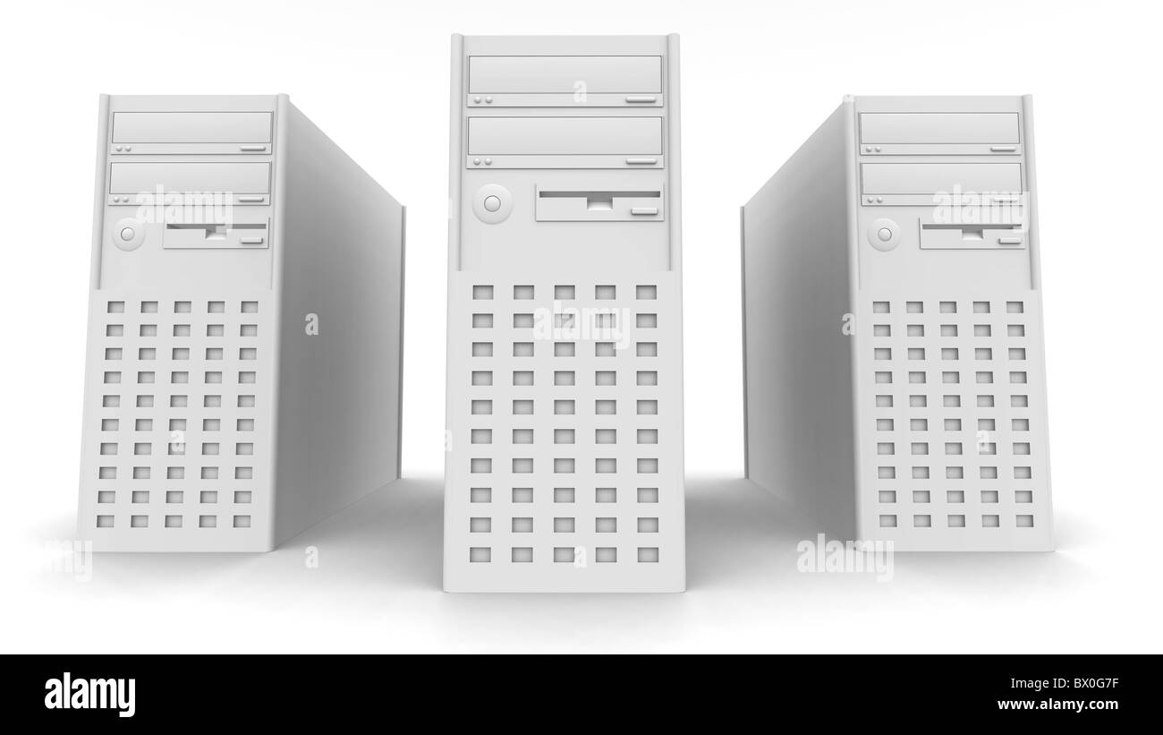 Computer workstations Black and White Stock Photos & Images - Alamy
