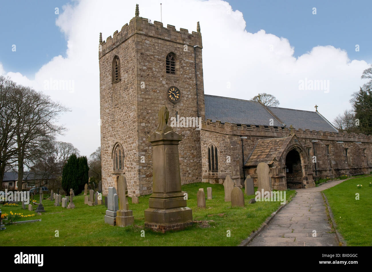 Downham churchyard hi-res stock photography and images - Alamy