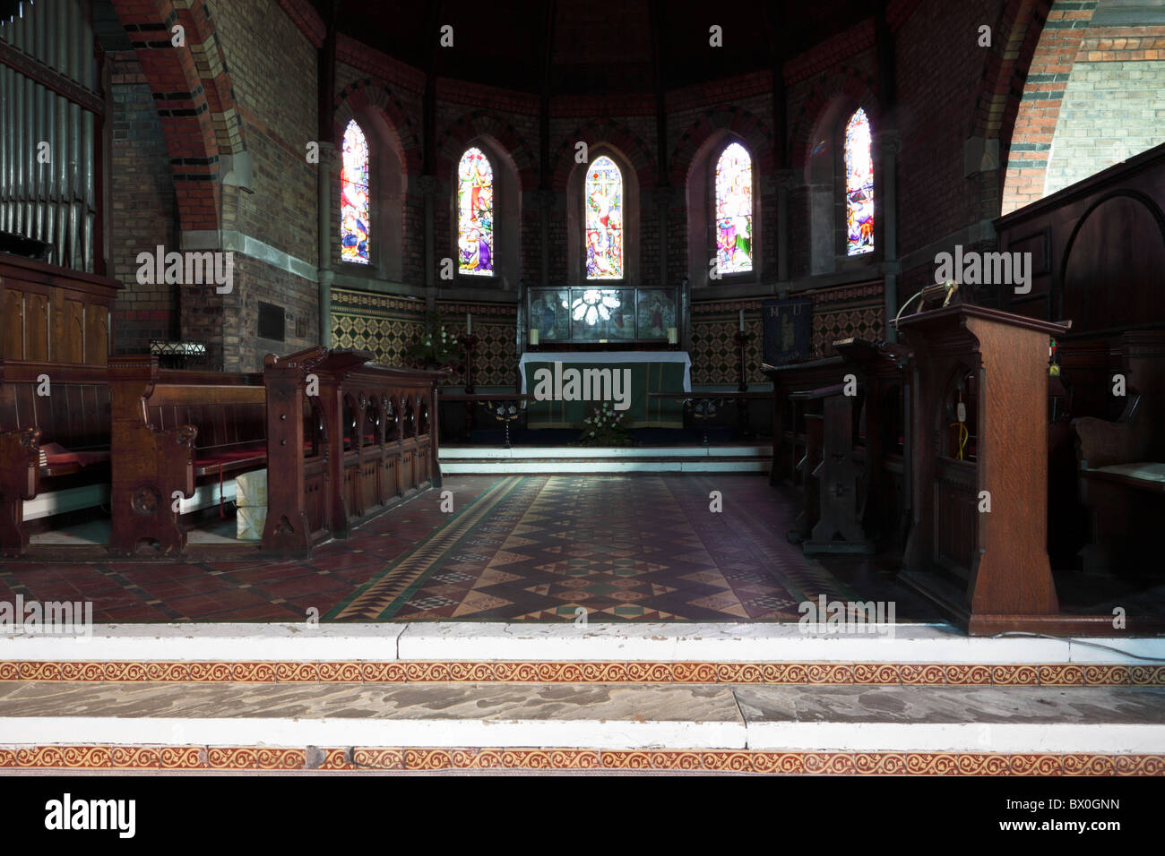 Victorian windows church churches english england uk interior interiors ...