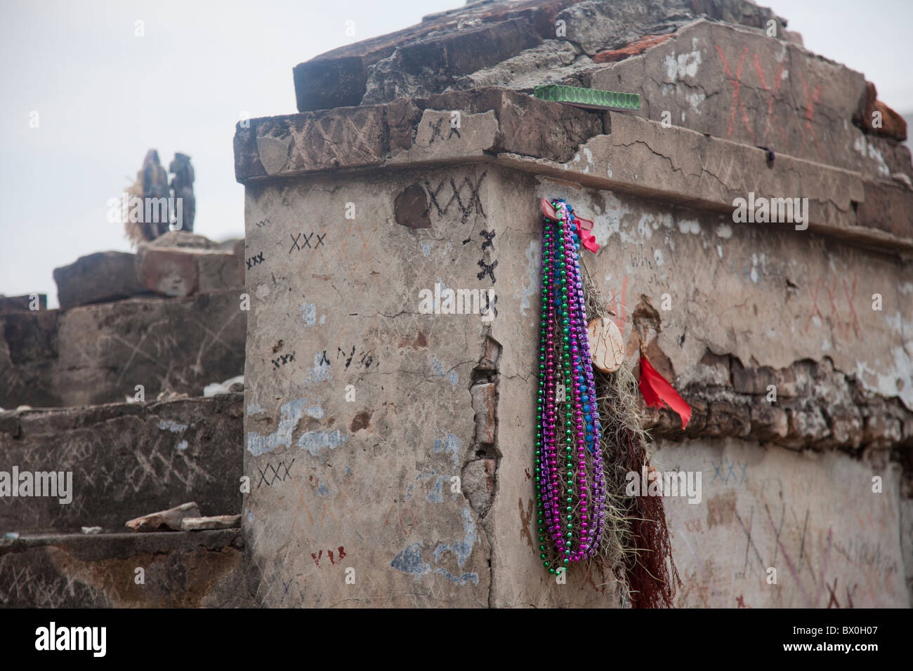 A voodoo practitioner is buried in St. Louis Cemetery #1 in New Orleans ...