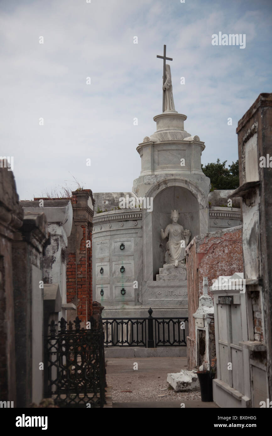St. Louis Cemetery #1 is one of many above-ground cemeteries in the ...