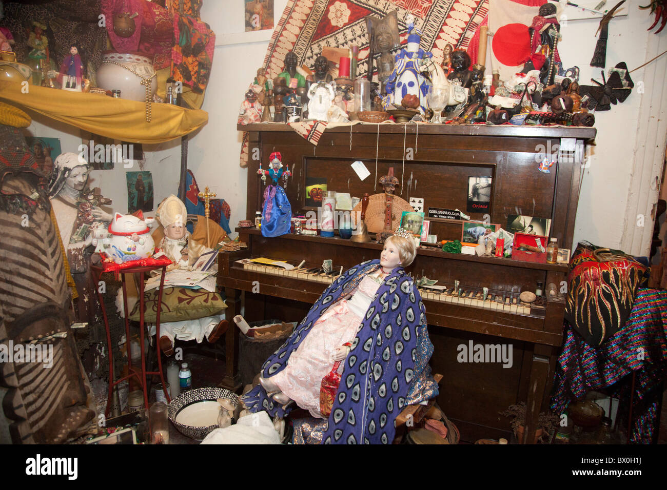 Voodoo Spiritual Temple in New Orleans, Louisiana, established in 1990 ...