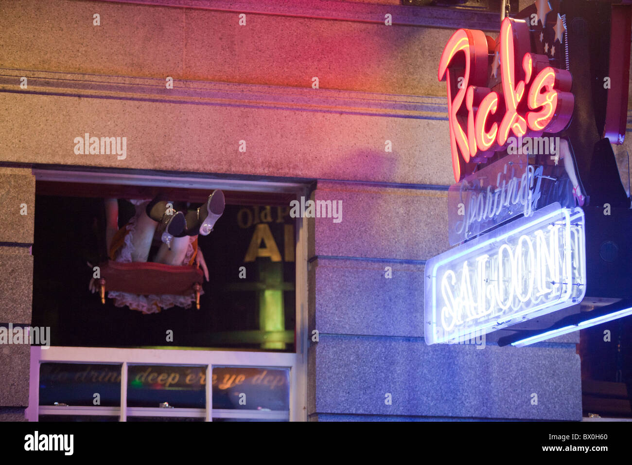 Bourbon Street in New Orleans, Louisiana's French Quarter is home to ...