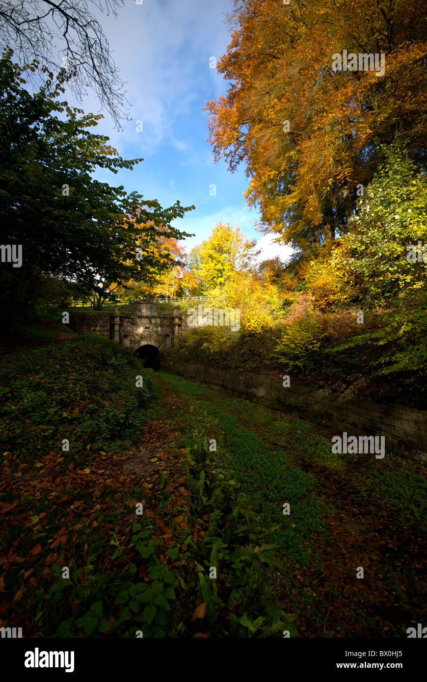 Sapperton Tunnel Coates Gloucestershire UK Cotswold Canal Portal Stock ...