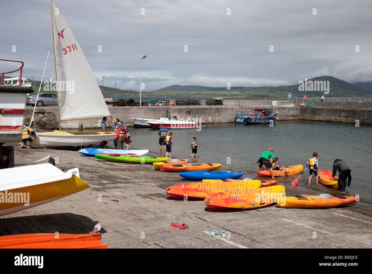 Knightstown Valentia Island, County Kerry, Ireland Stock Photo - Alamy