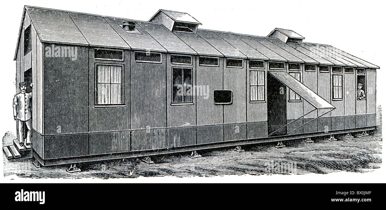 Mobile hut by Decker Stock Photo - Alamy