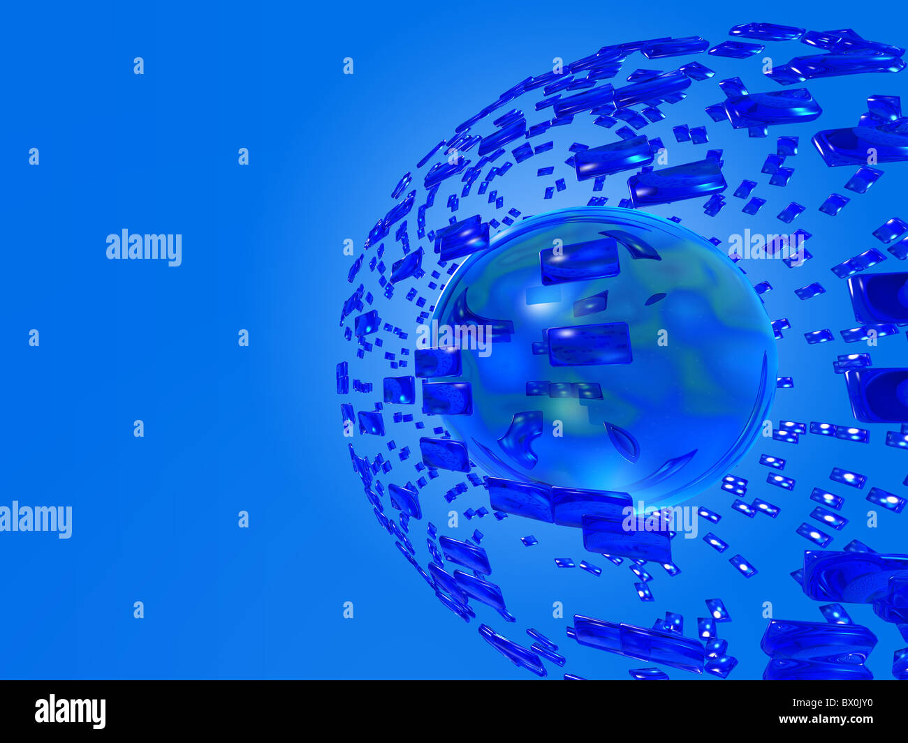 Communications satellite orbiting earth hi-res stock photography and ...