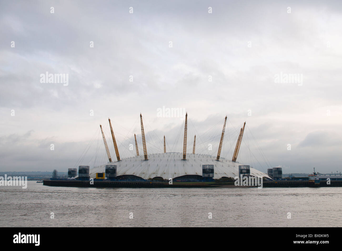 LONDON - NOVEMBER 27: The Millennium Dome, also known as the O2 centre ...