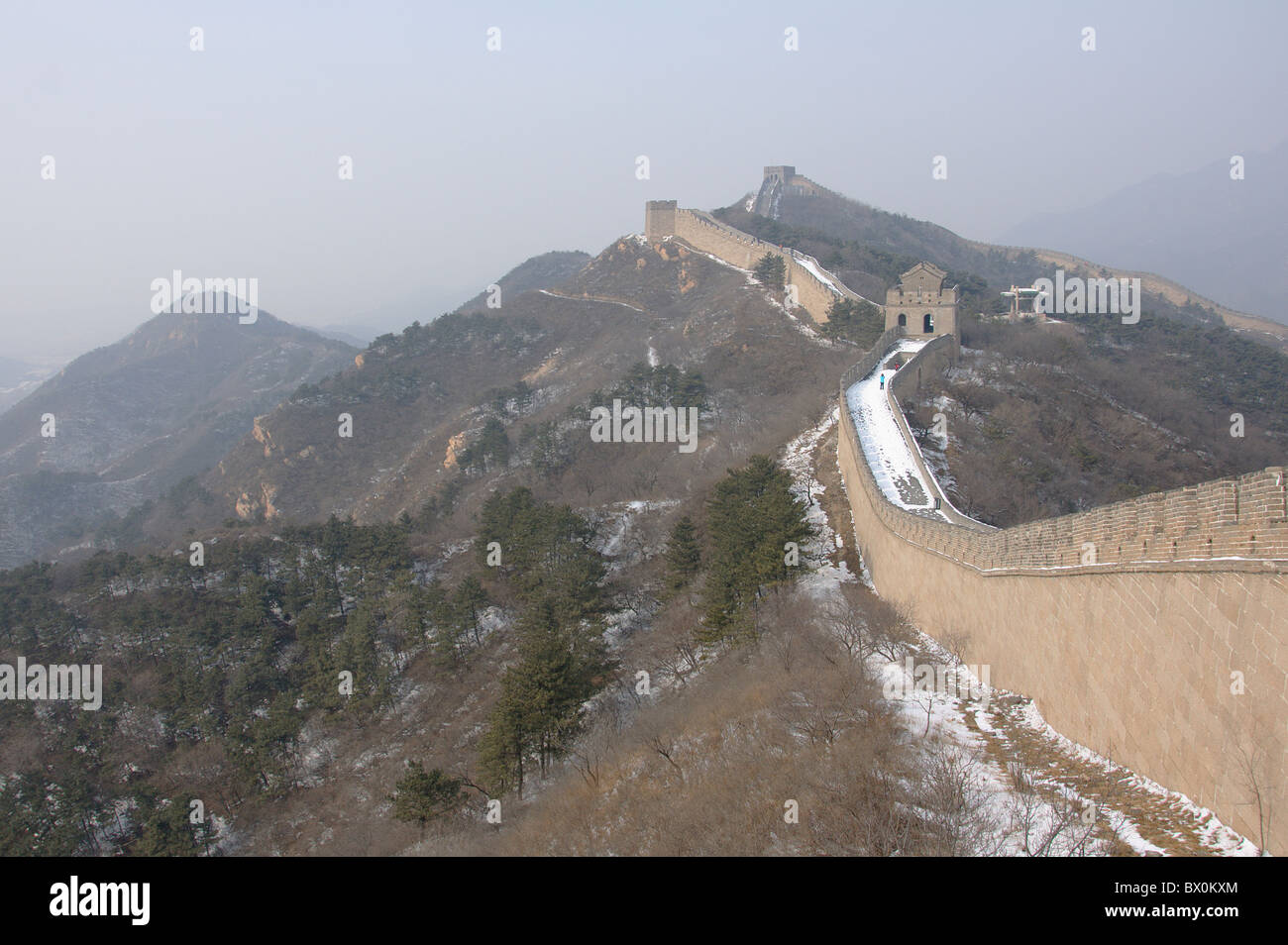 Great Wall skyline in Badaling near Beijing, China Stock Photo - Alamy