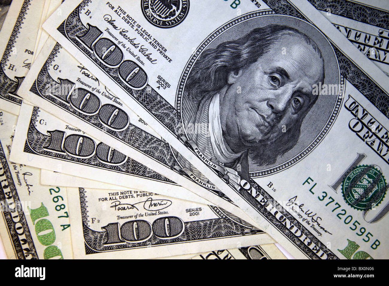 American bank notes hi-res stock photography and images - Alamy