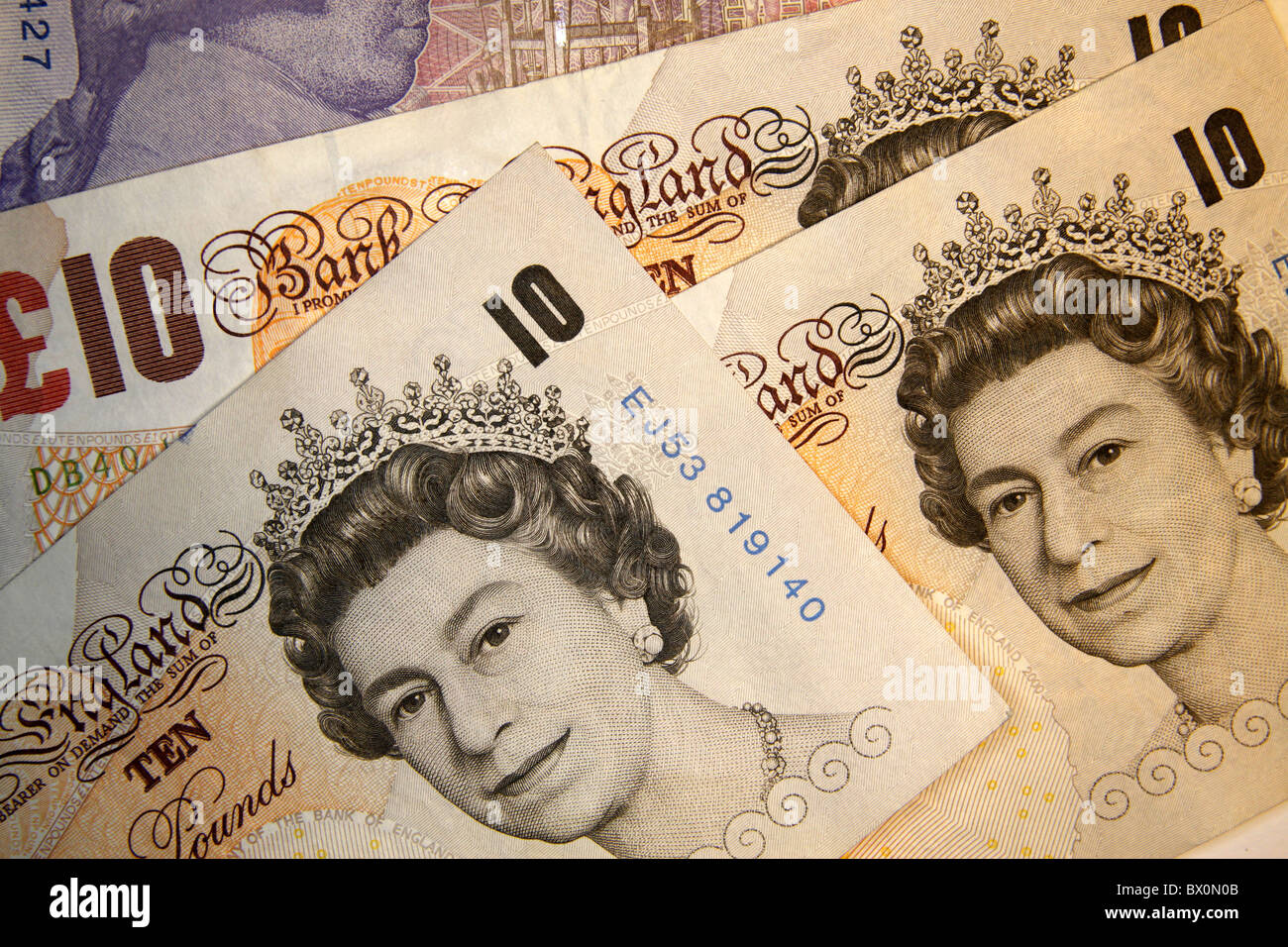 British Pound Bank Notes Stock Photo - Alamy