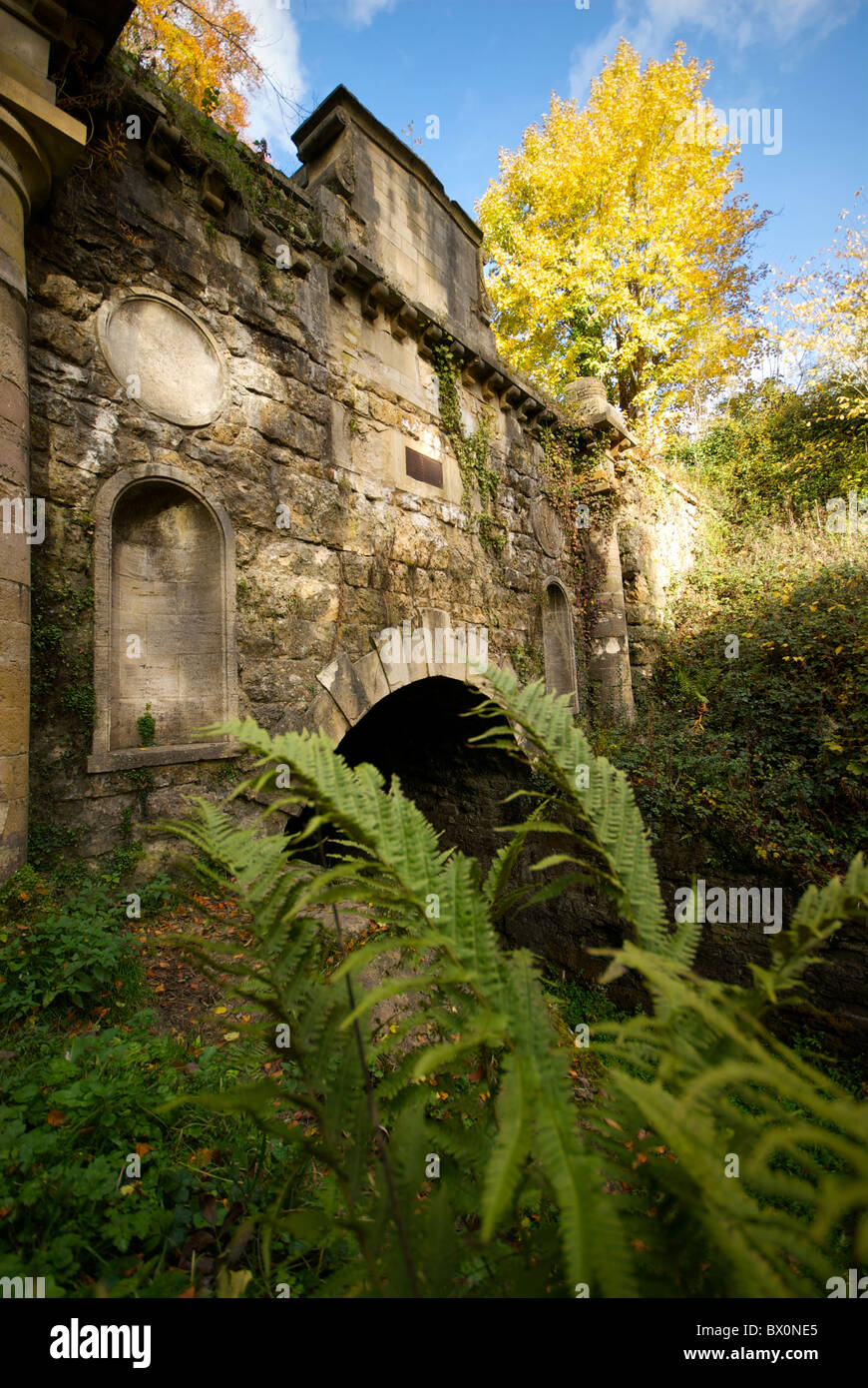 Sapperton Tunnel Coates Gloucestershire UK Cotswold Canal Portal Stock ...
