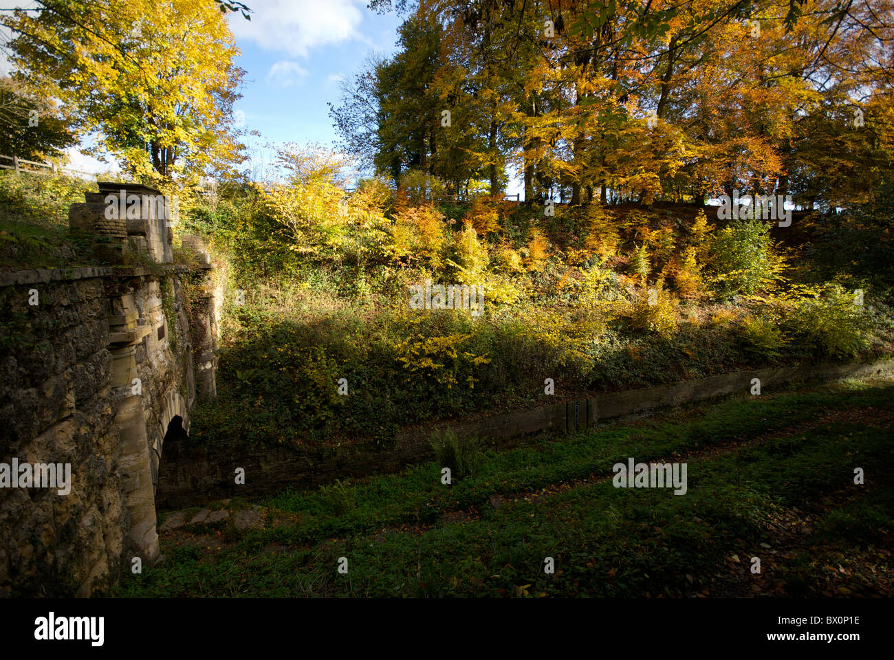 Sapperton Tunnel Coates Gloucestershire UK Cotswold Canal Portal Stock ...